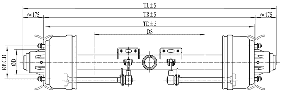 Oil lubricated axle - liangshanjiuzhou.com